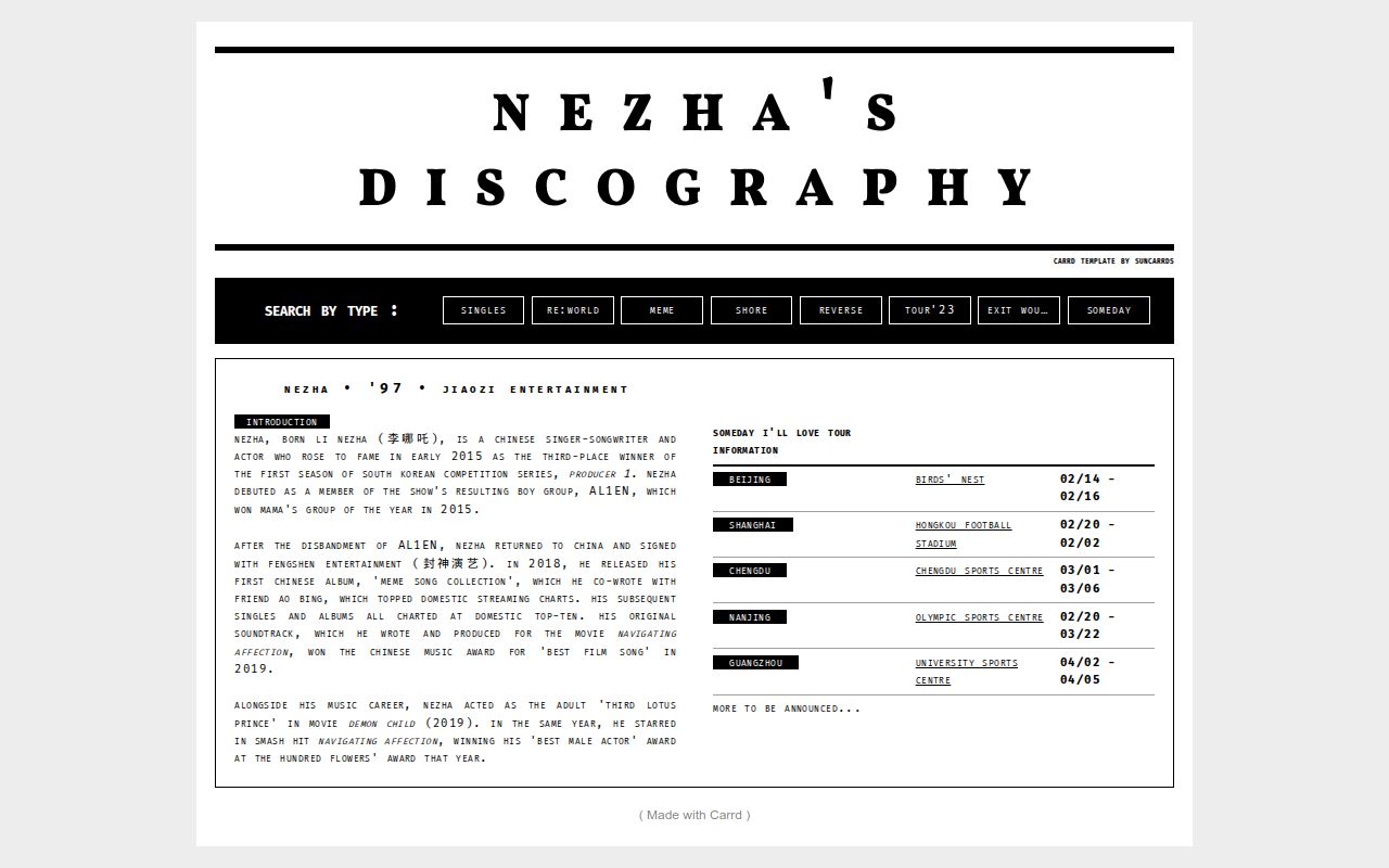 discography